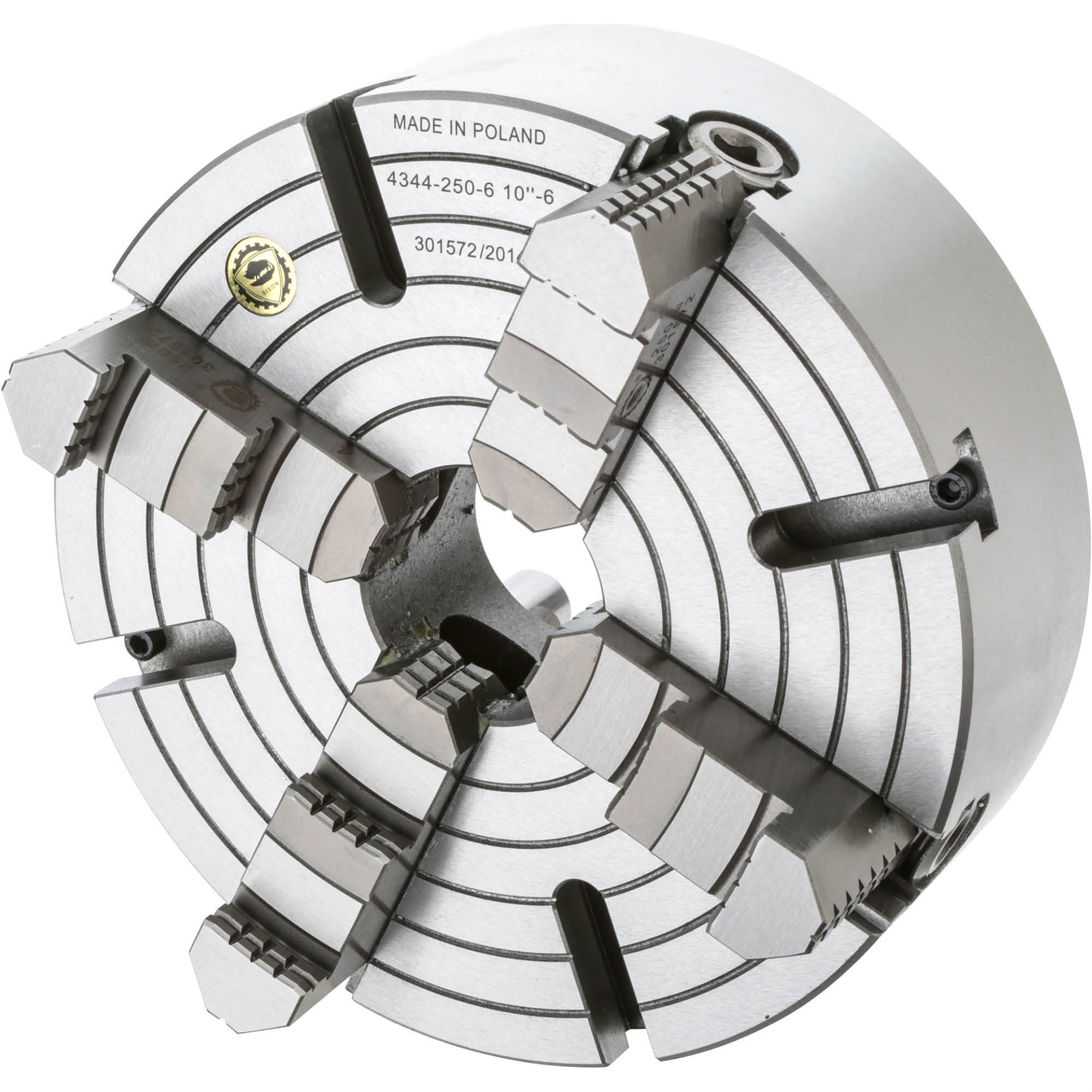 10" D1-6 4 Jaw Chuck - Grizzly Industrial