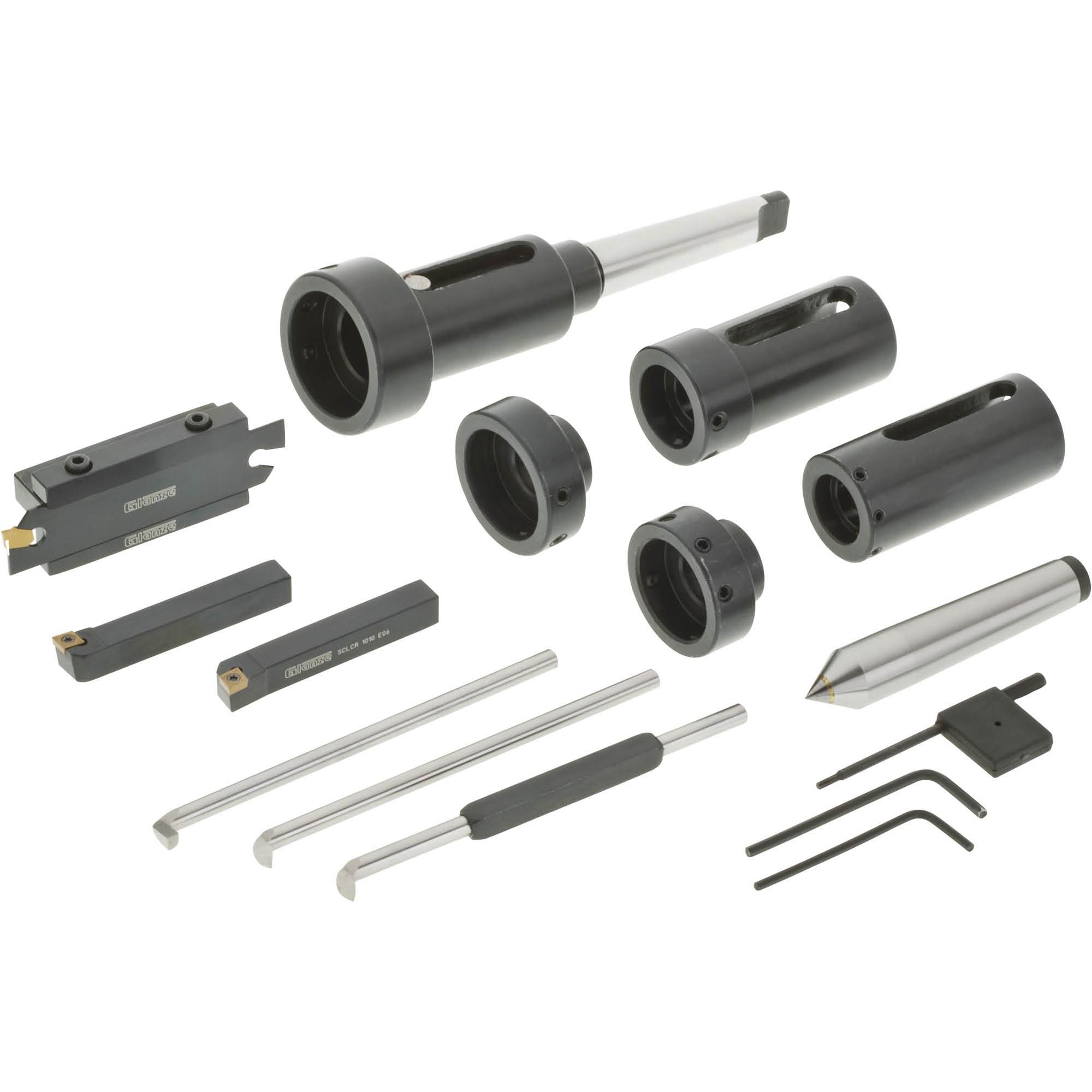 Indexable Turning Tool Kit, 13 Pc. - Grizzly Industrial, Inc.