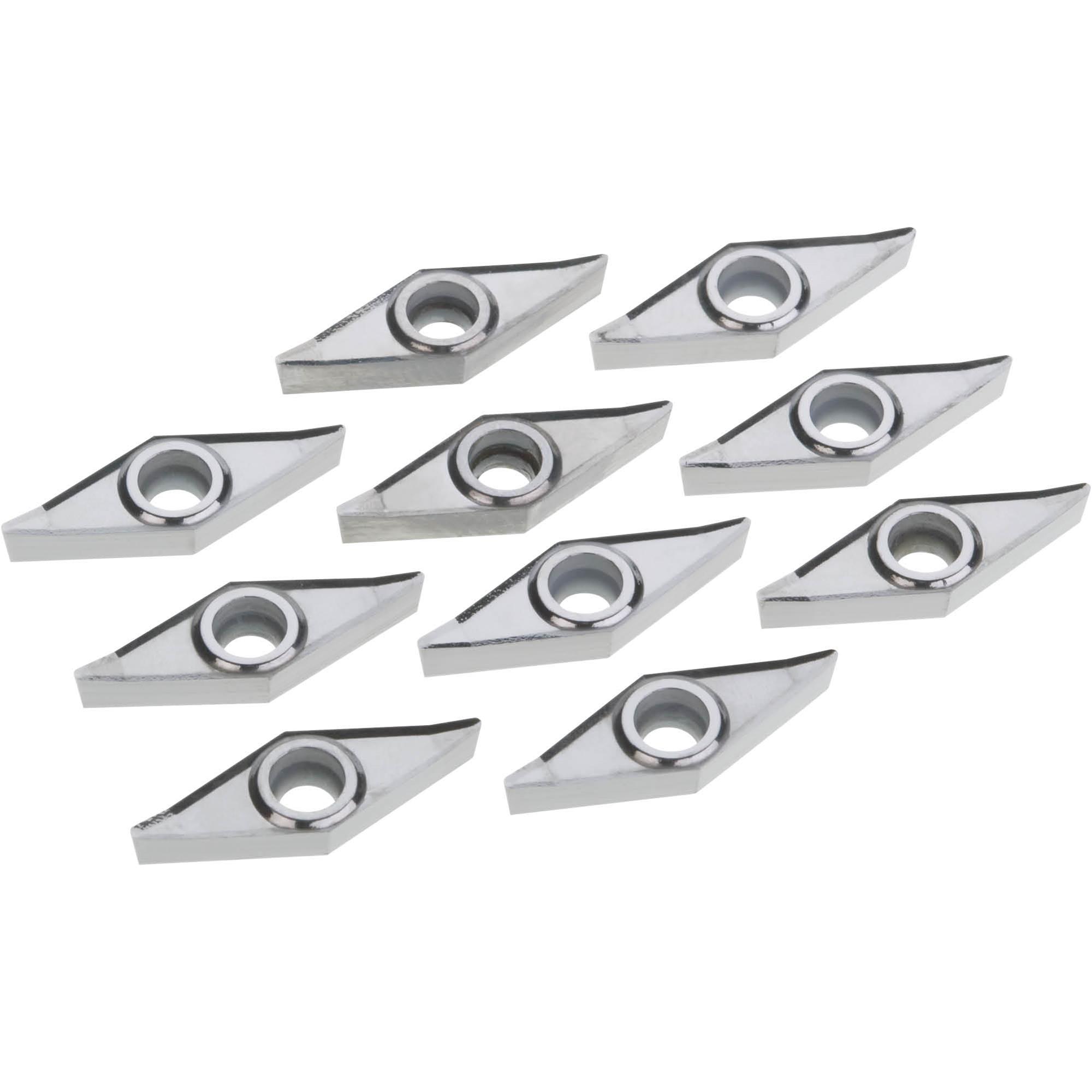 10 Inserts for Aluminum for T10372, T10447, T10448, T10449 and T10450 ...