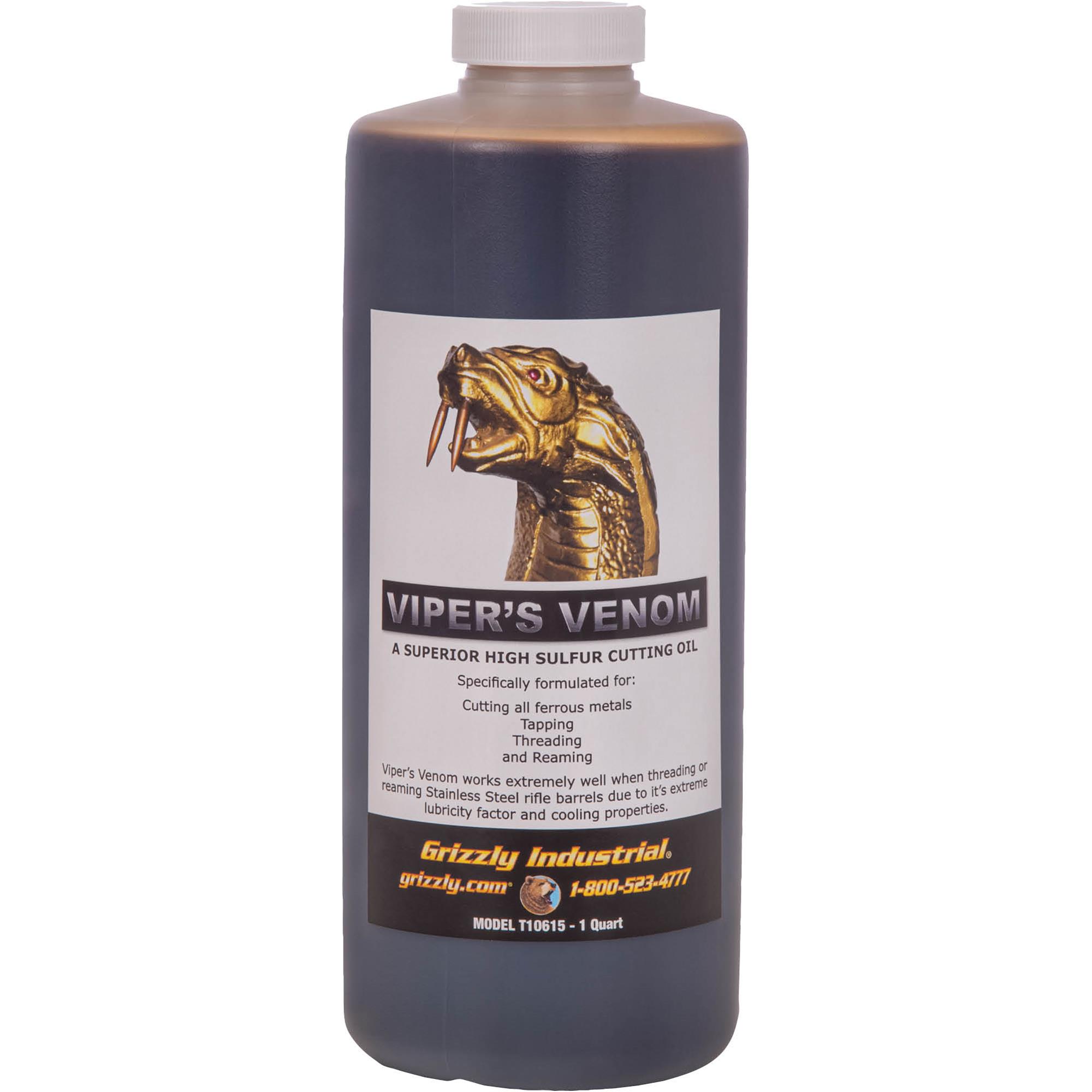 Viper's Venom Cutting Oil, Quart - Grizzly Industrial, Inc.