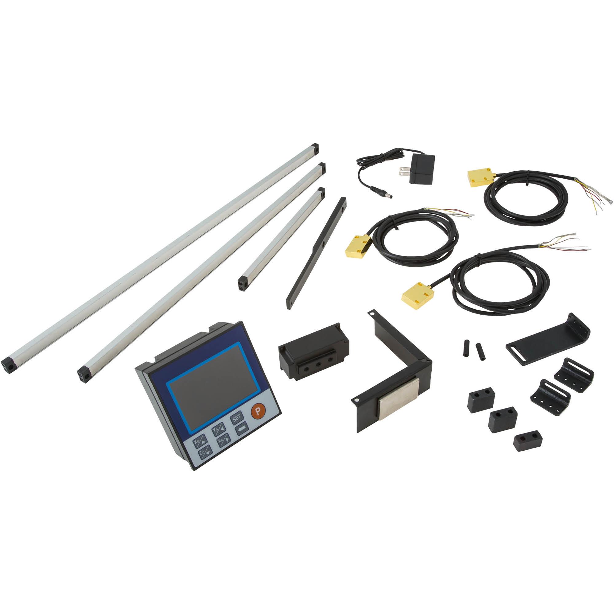 3-Axis DRO for G0463 and G0619 Mills - Grizzly Industrial, Inc.