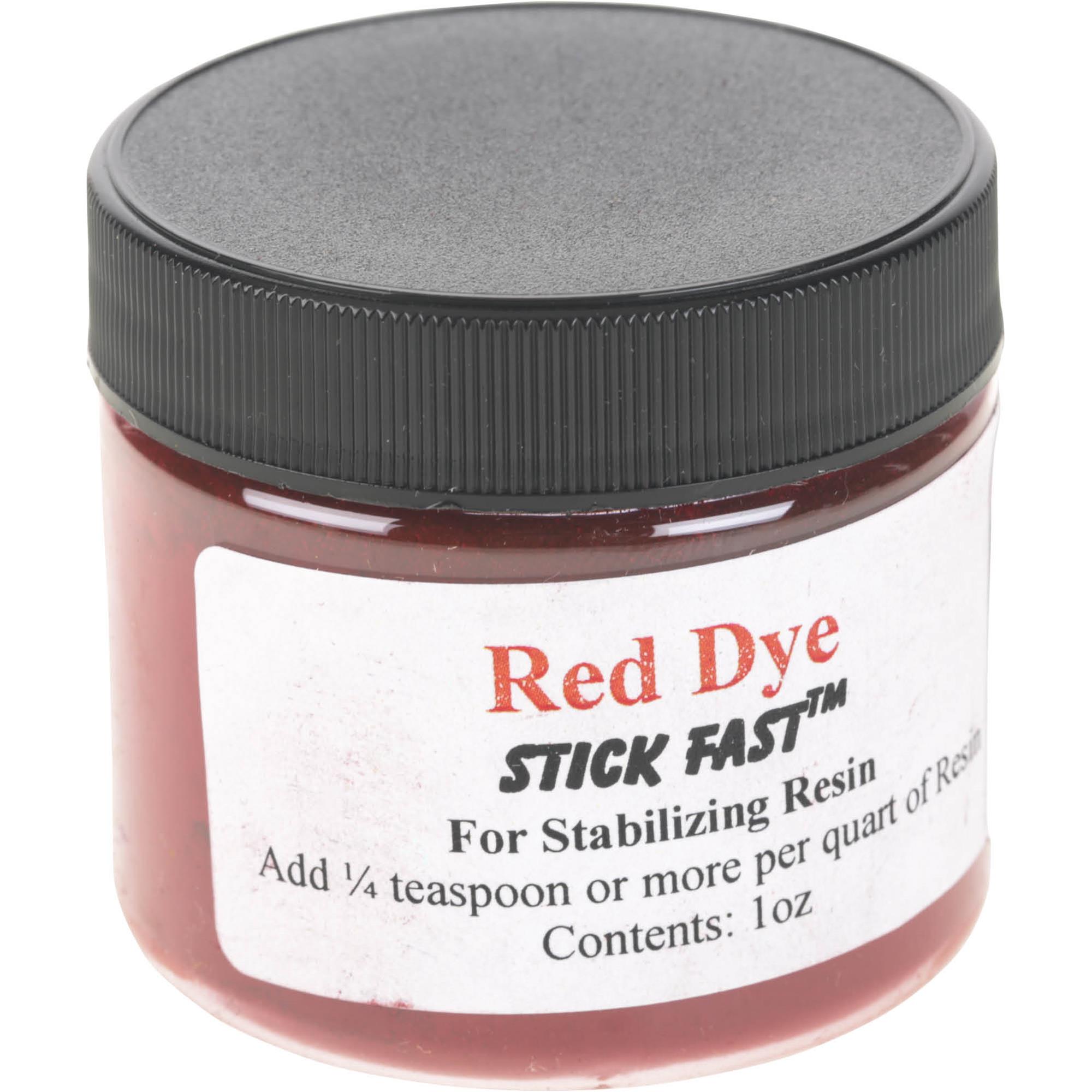 Red Resin Dye, 1 oz. - Grizzly Industrial