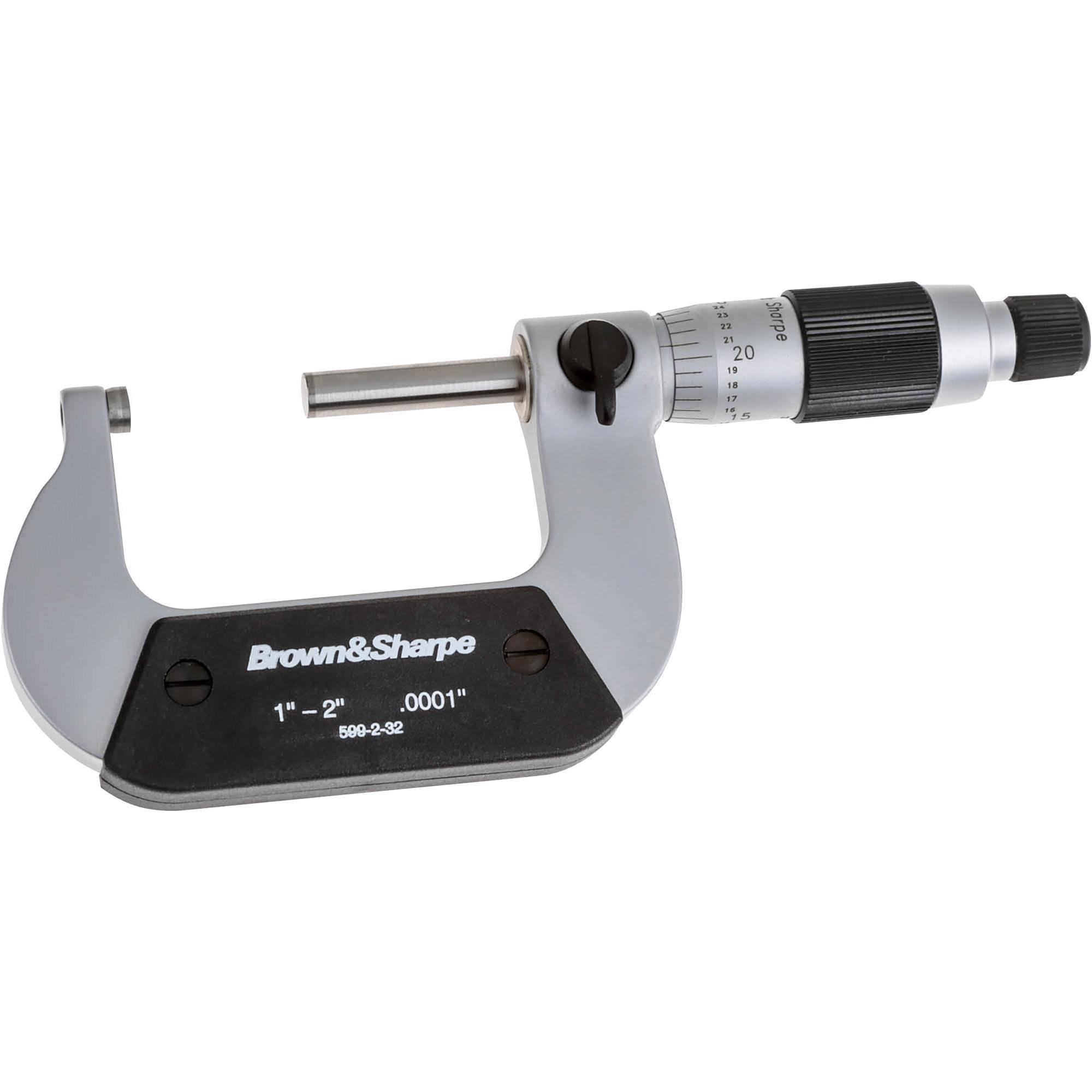 2" Chrome Frame Micrometer with Convertible Thimble - Grizzly ...