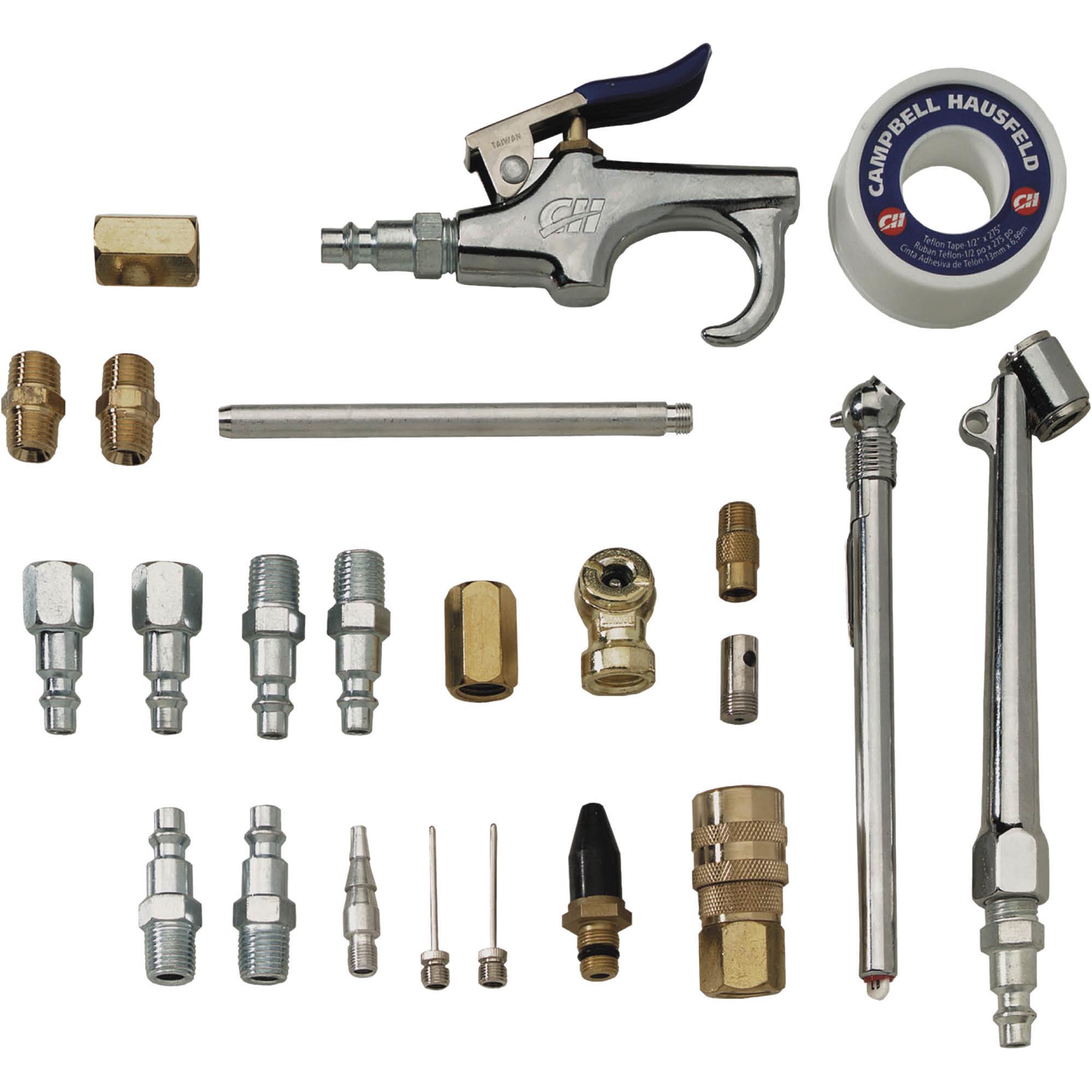 25-Piece Air Accessory Kit - Grizzly Industrial