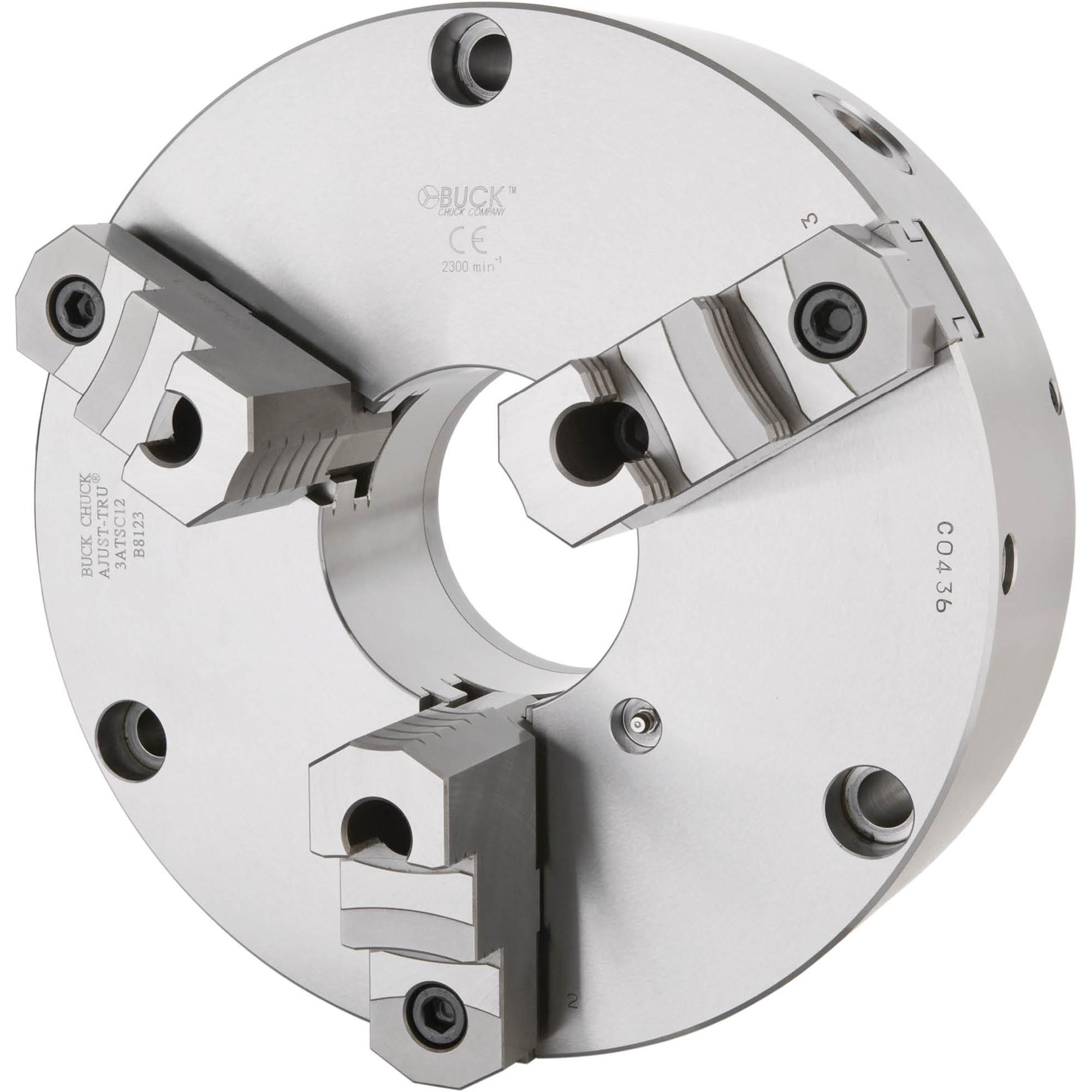 12" 3-Jaw Ajust-Tru Chuck Two Piece Jaws - Grizzly Industrial