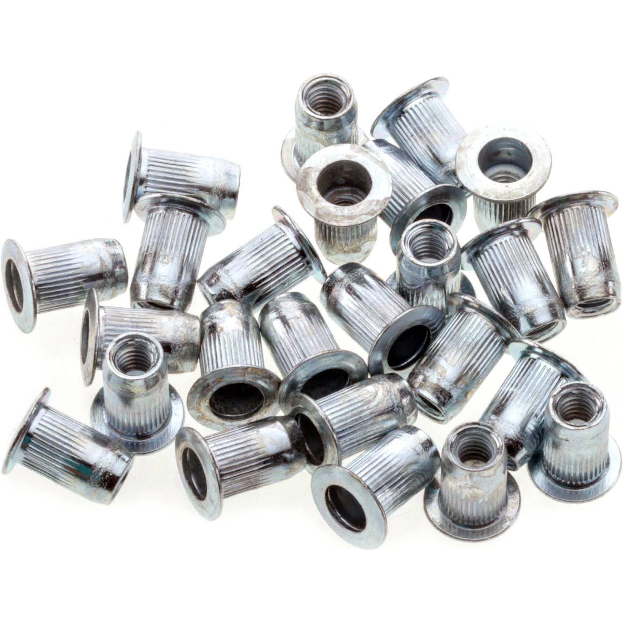 Carbon Steel Cylinder Nut Rivets 8-32 at Grizzly.com