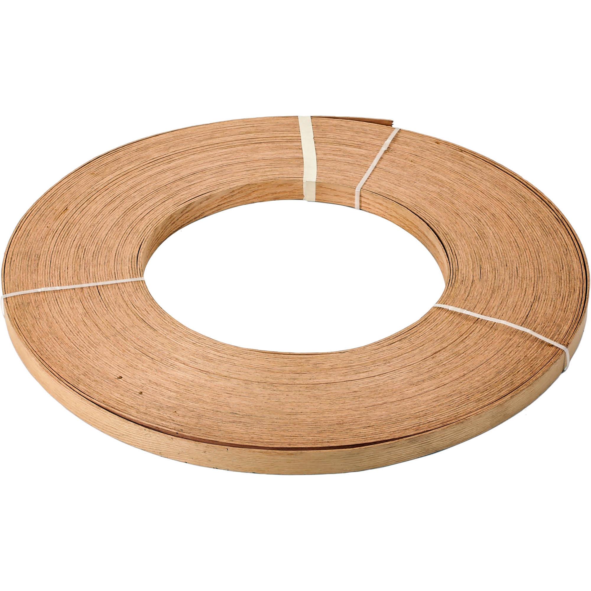 3.0mm x 1-1/4" x 328' Red Oak Veneer Edge Banding, Non-Glued - Grizzly ...