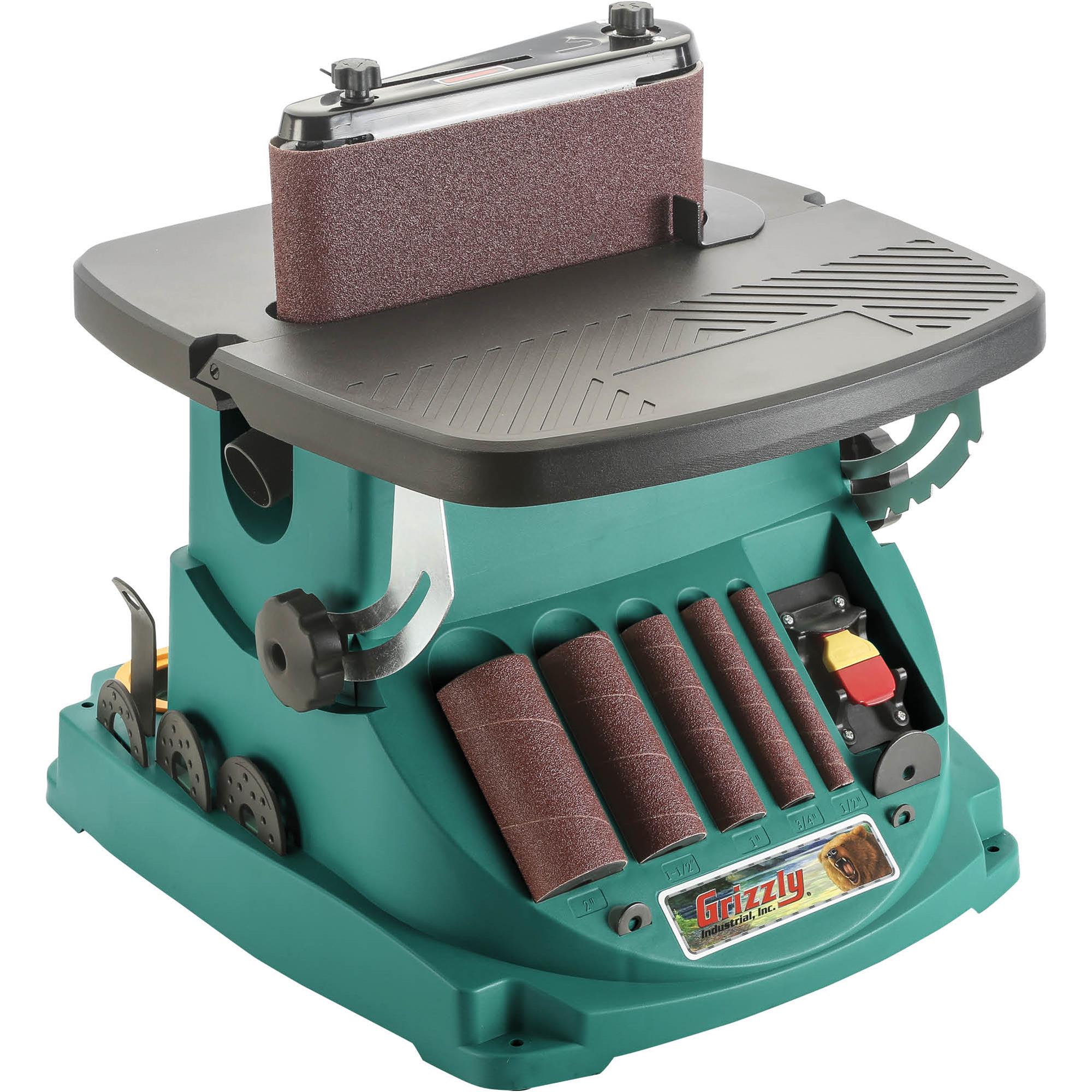 Oscillating Edge Belt and Spindle Sander at Grizzly.com