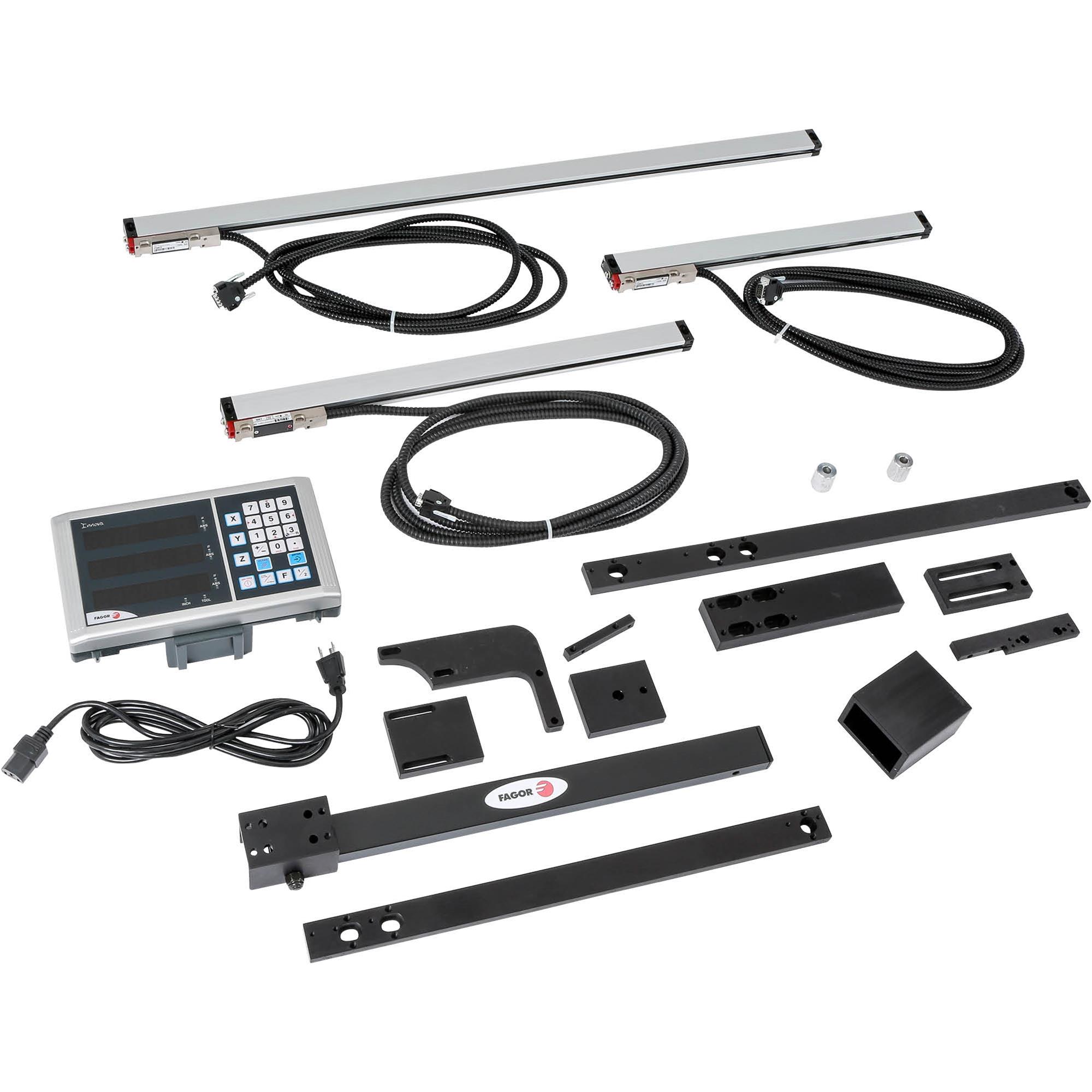 12" x 30" x 16" 3-Axis DRO for Mills - Grizzly Industrial, Inc.