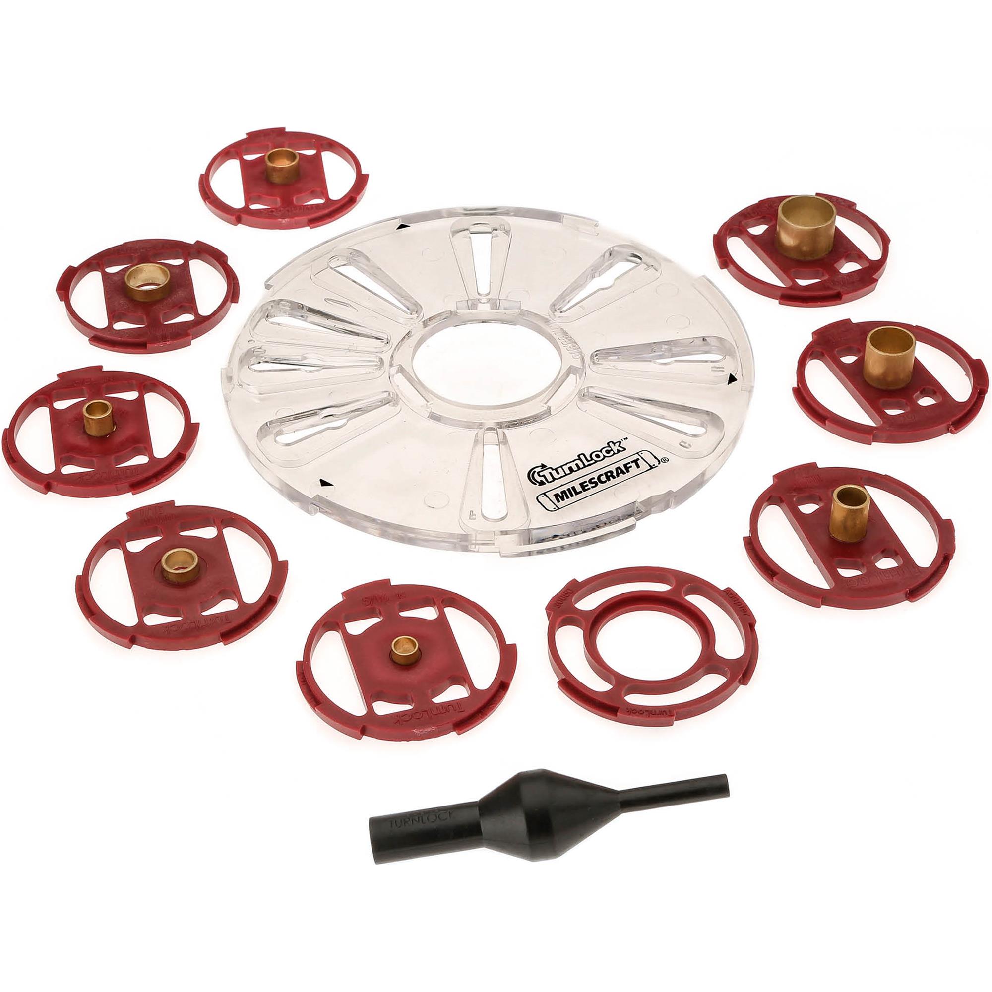 Base Plate/Bushing Set for Routers - Grizzly Industrial