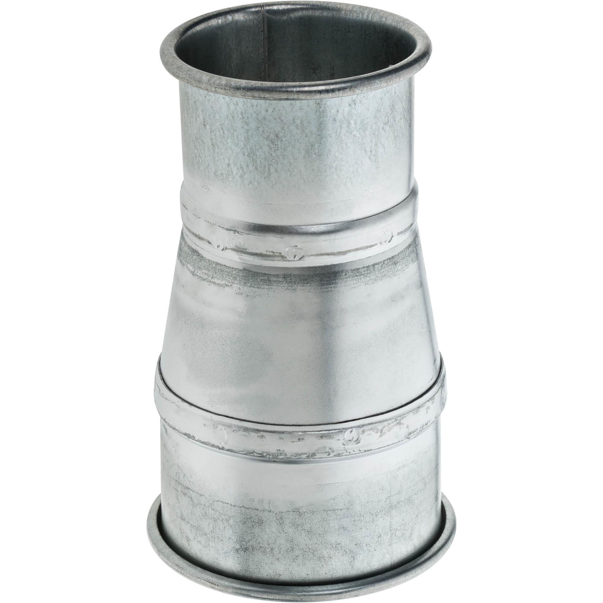 4" x 3" Industrial Dust Collection Reducer (Style 1) - Grizzly Industrial