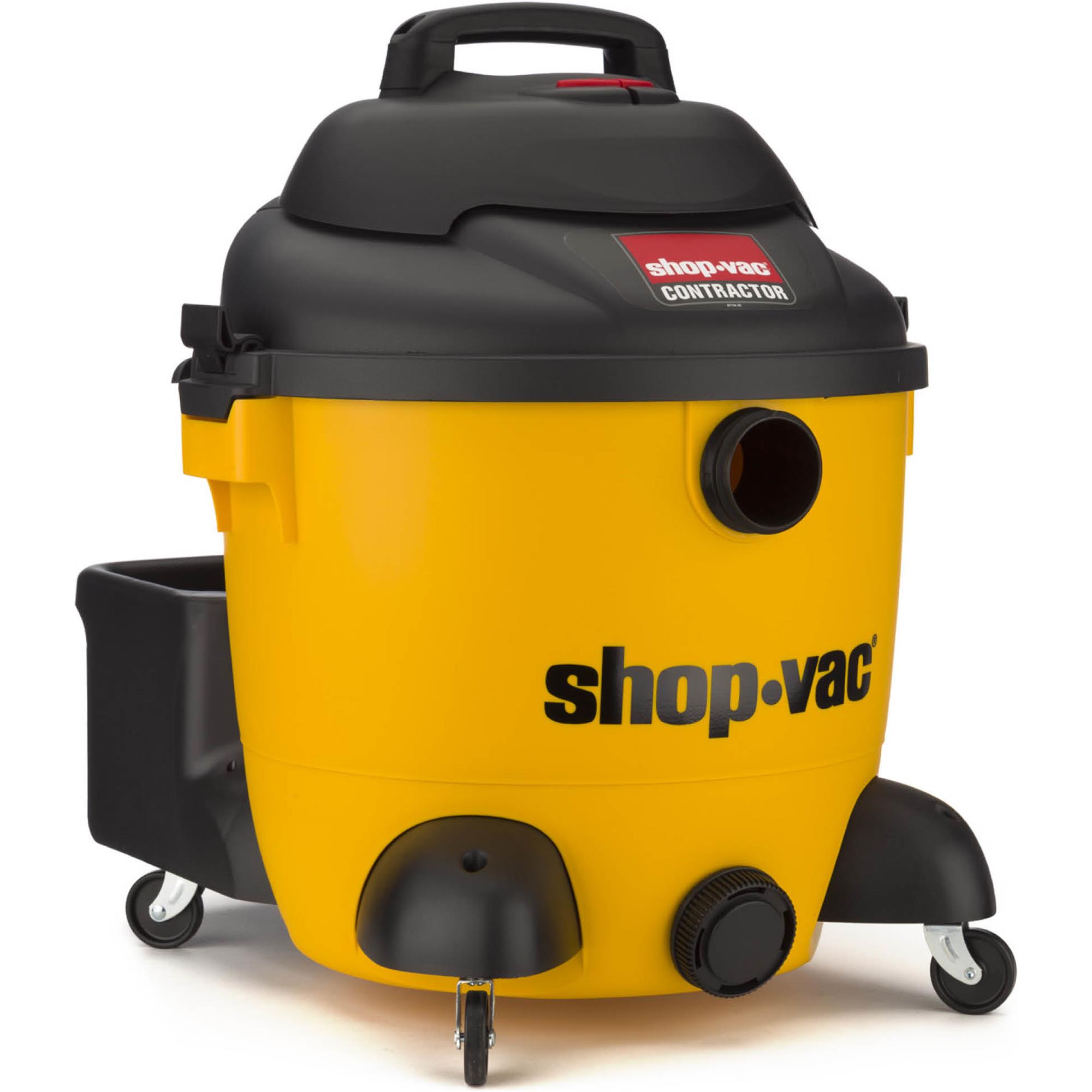 10-Gallon 4 Peak HP Contractor Wet/Dry Shop Vac - Grizzly Industrial