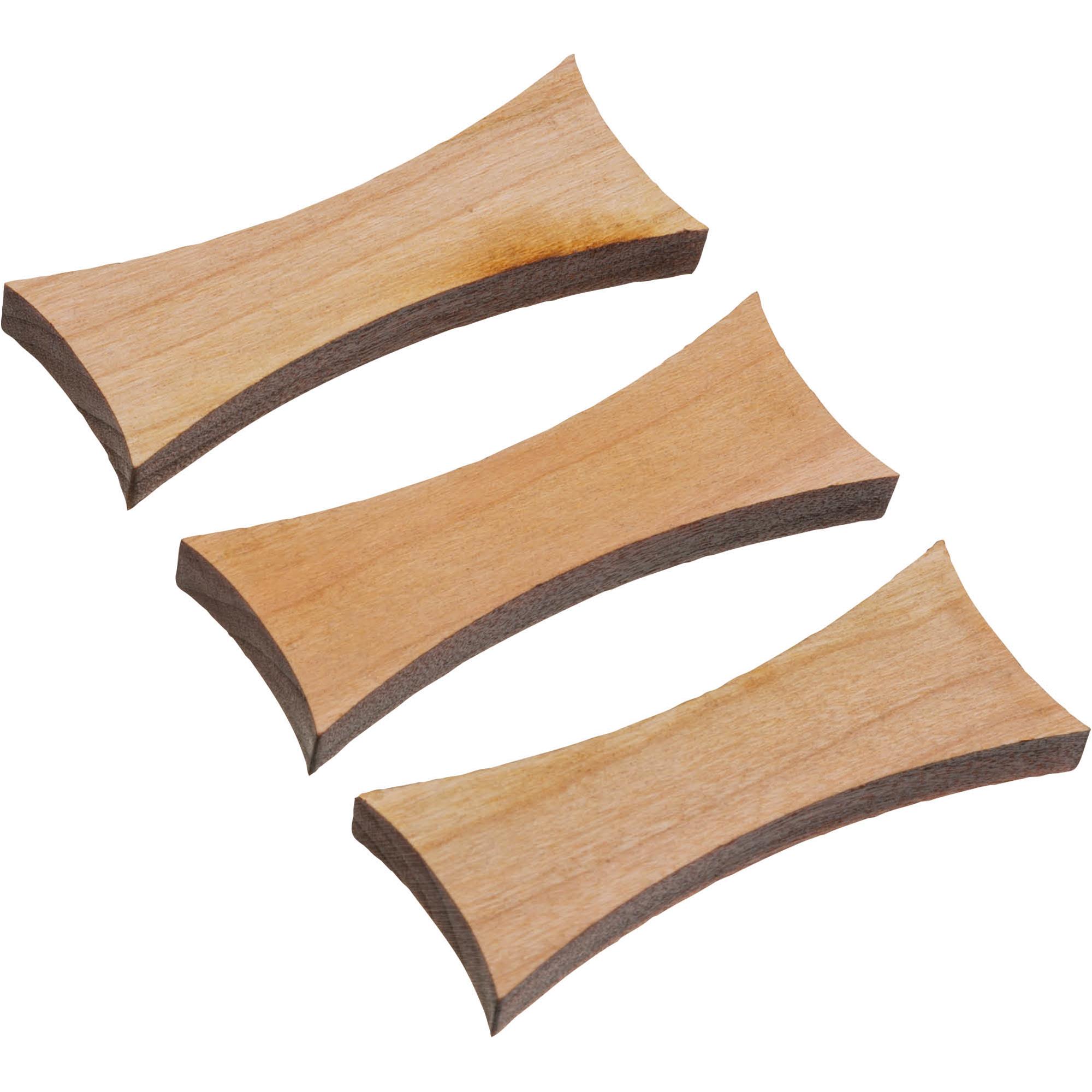 Cherry Inlay Refill, Small Concave Bow Tie - 3 pk. - Grizzly Industrial ...