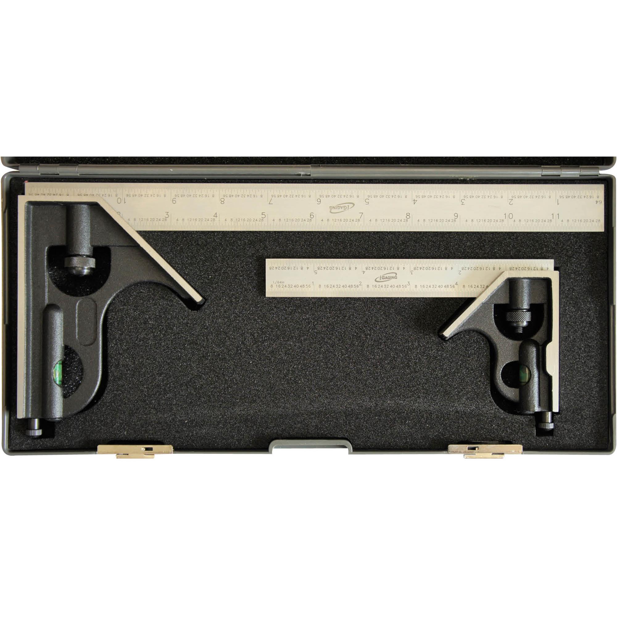 6" & 12" Combination Squares Boxed Set at Grizzly.com