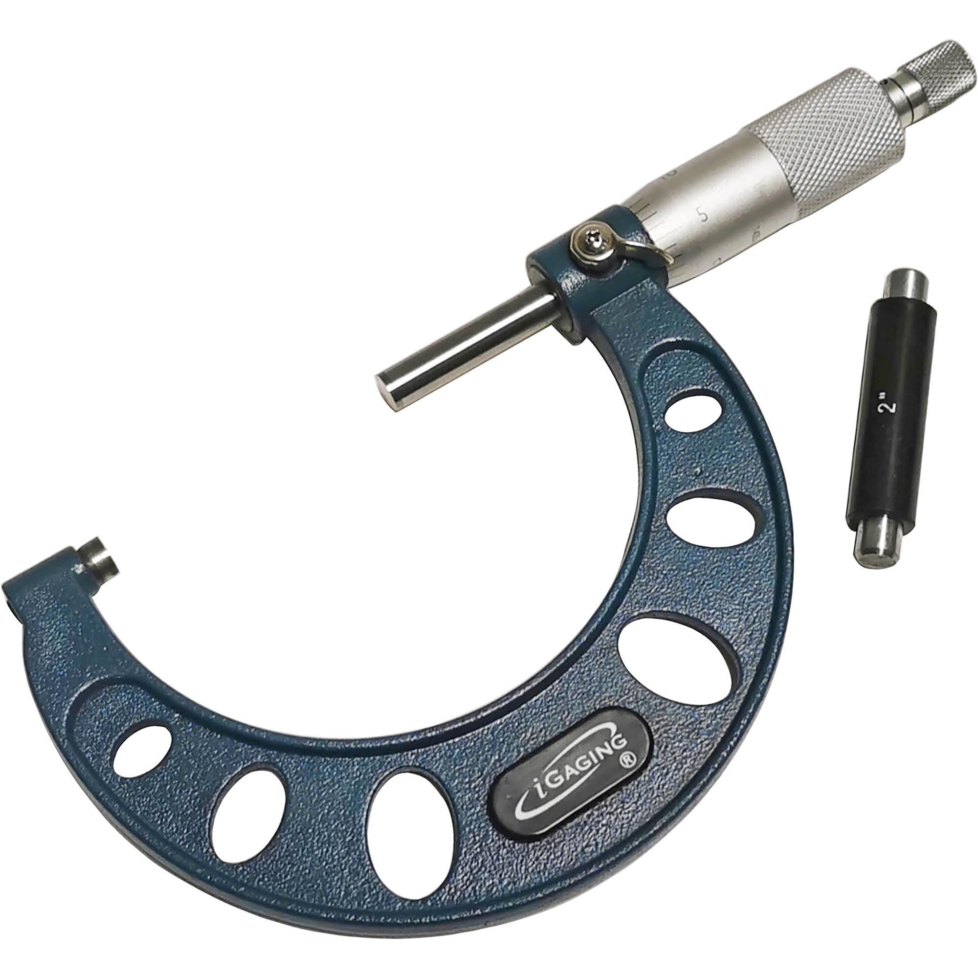 Outside Micrometer- 2-3" - Grizzly Industrial
