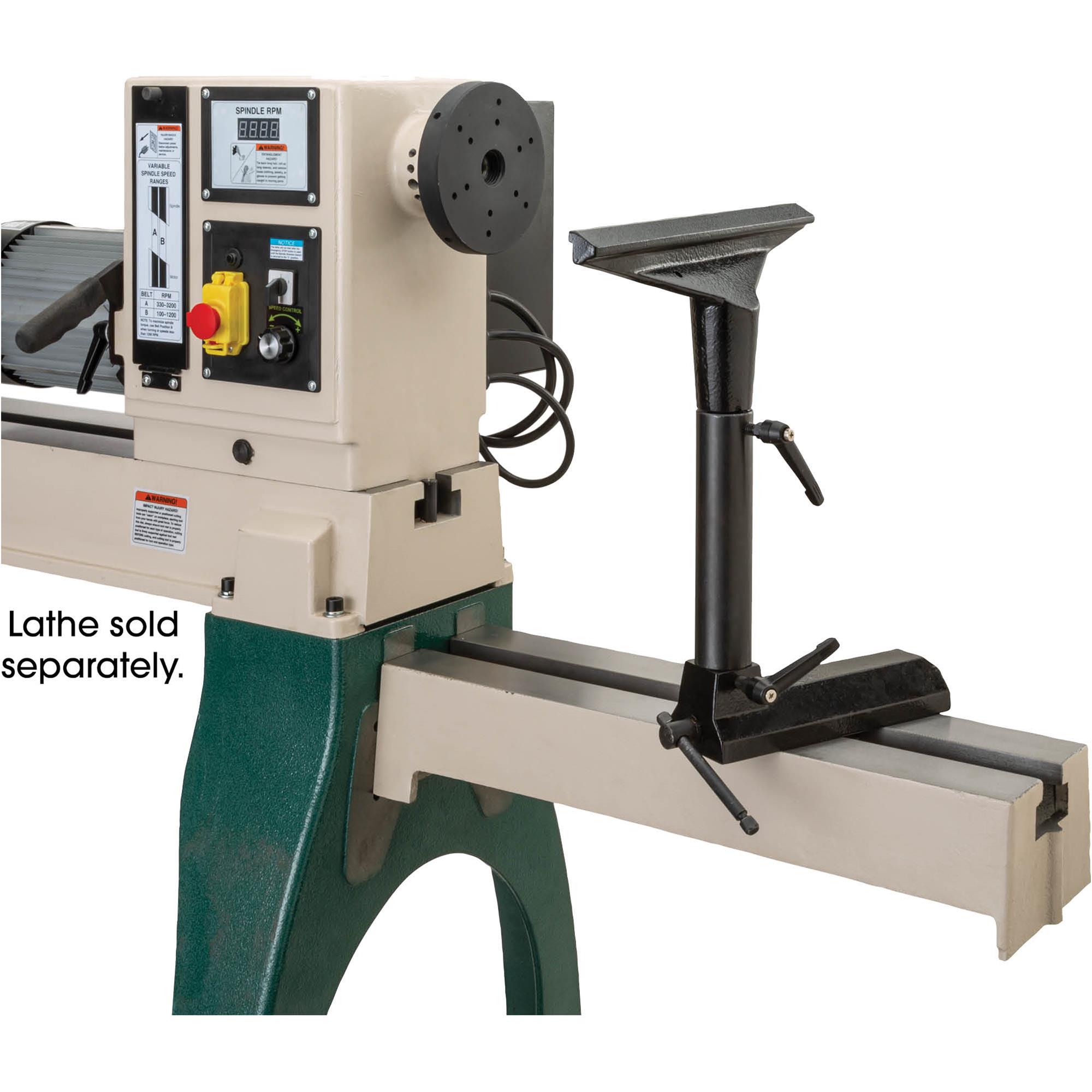 Outboard Turning Attachment for G0733 and G0766 - Grizzly Industrial