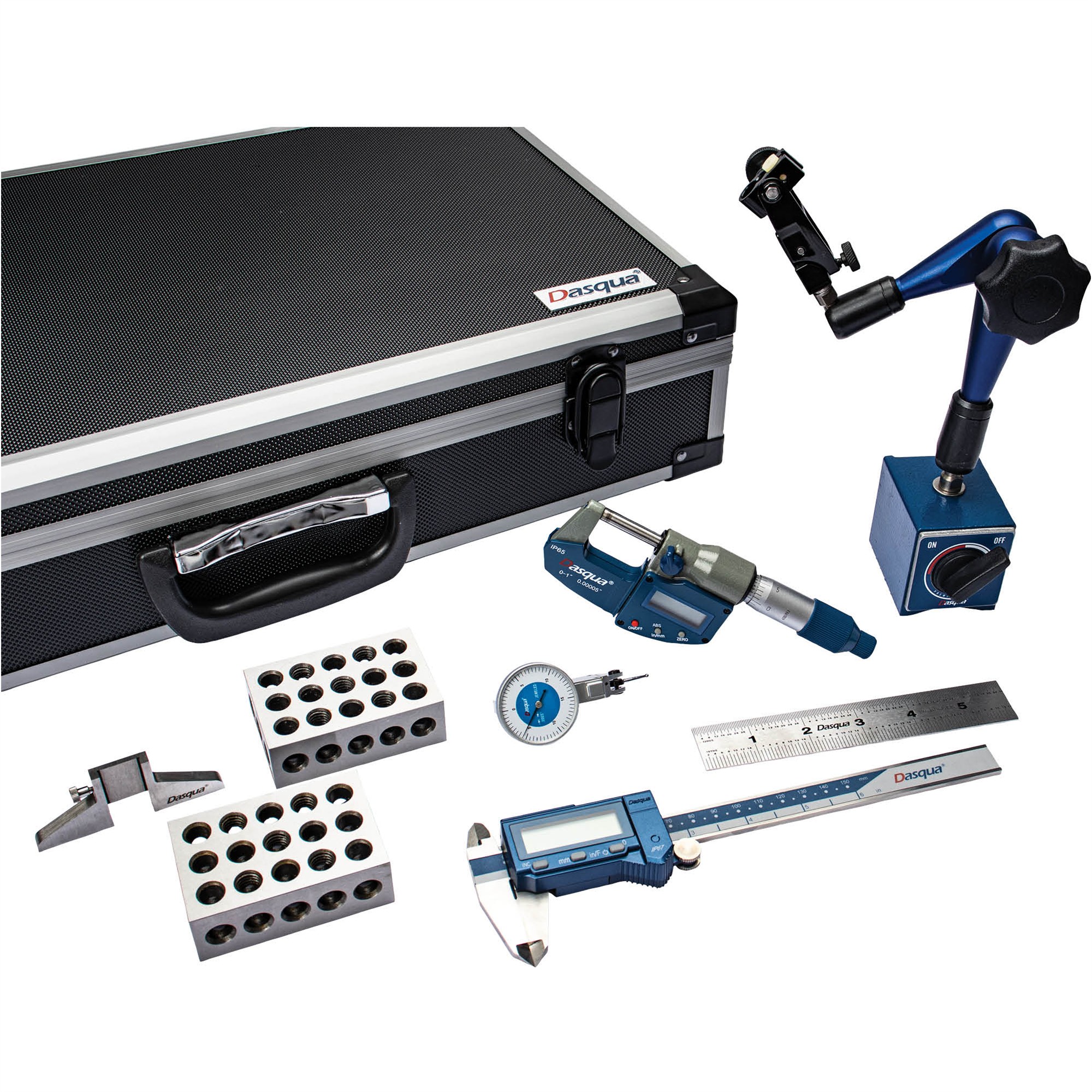 Ultra-Precision Machinist Measuring Set, 7 Pc. - Grizzly Industrial, Inc.