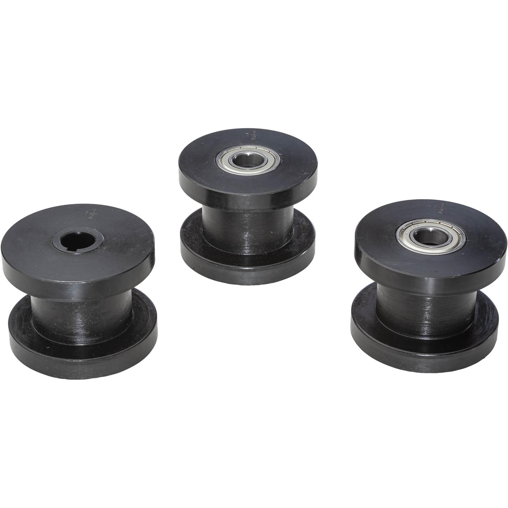 Square Tube Rollers, 1-1/2" - Grizzly Industrial, Inc.