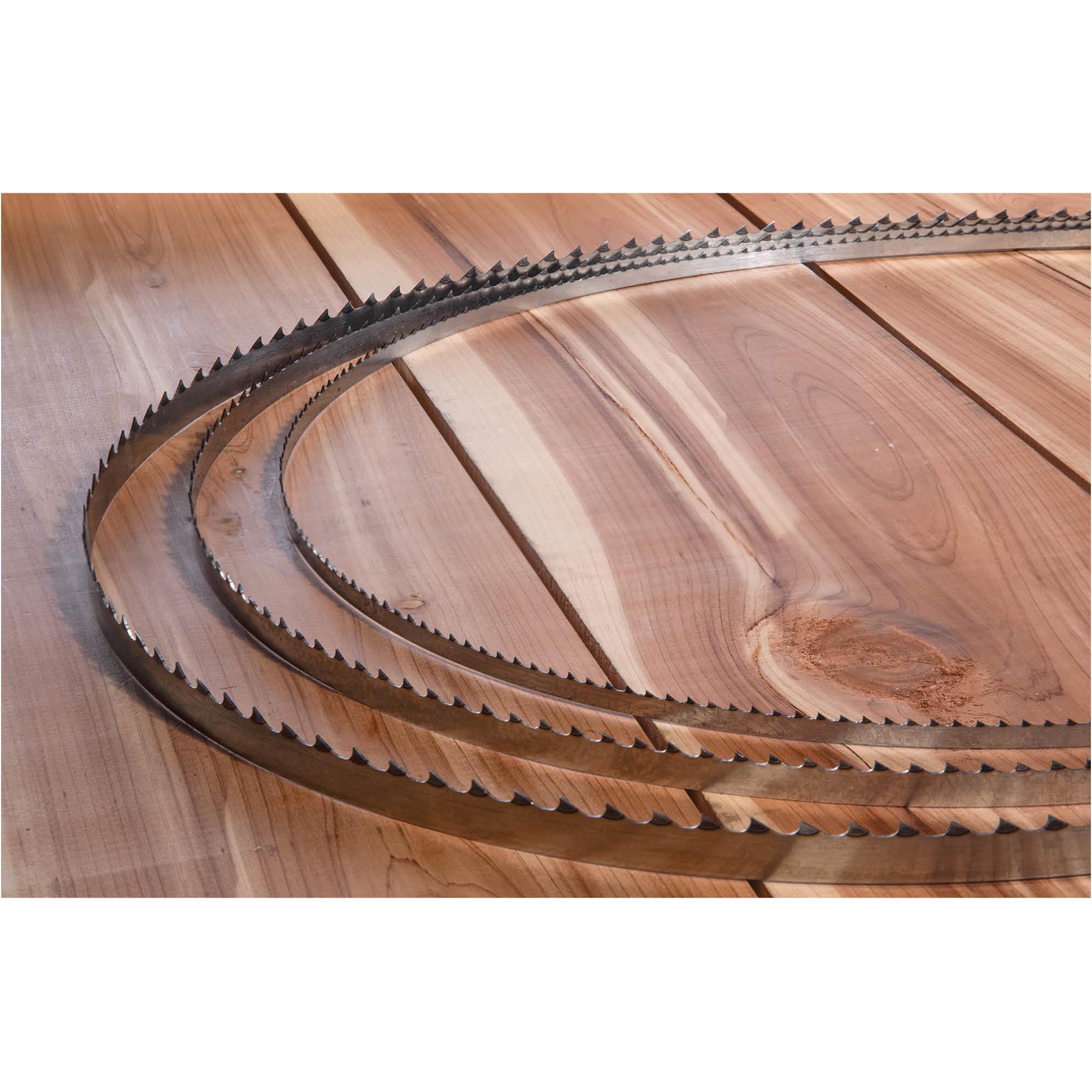 131-1/2" Gold Carbide Bandsaw Blades, 3 Pack - Grizzly Industrial