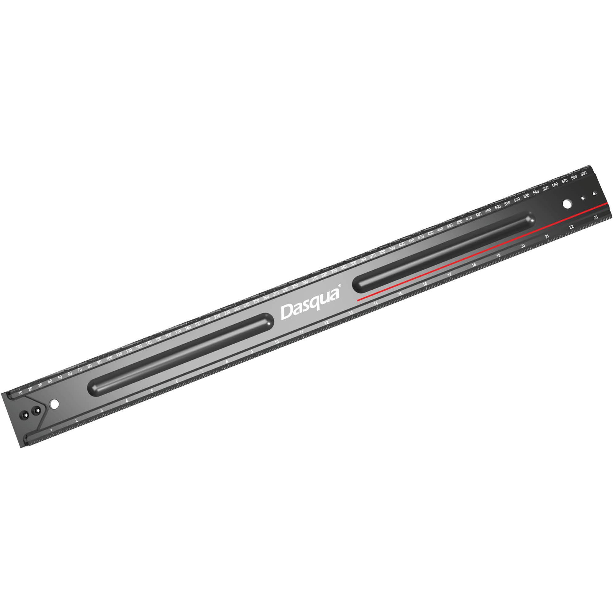 24" Premium Ruler with Hook Stop at Grizzly.com