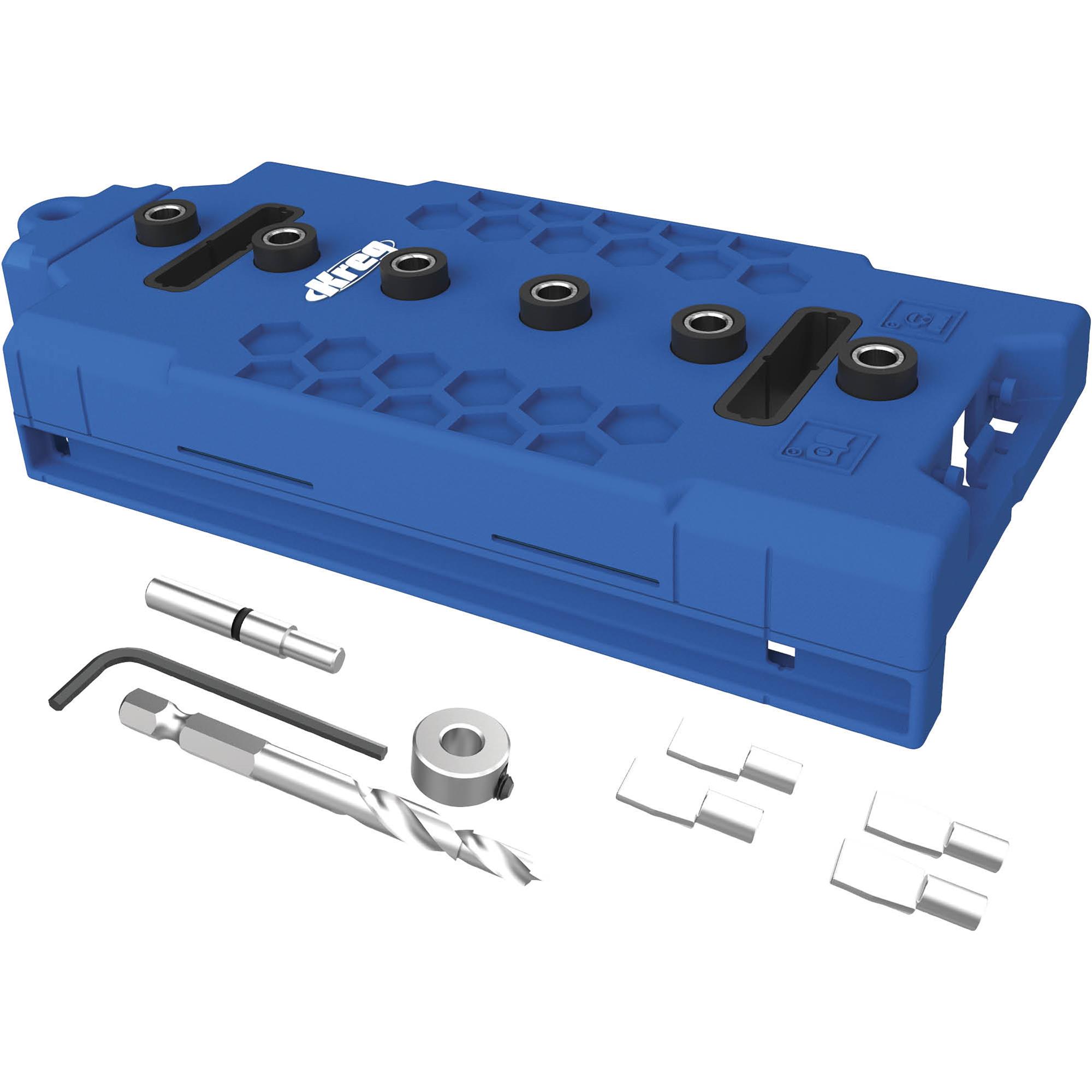 Shelf Pin Jig with 1/4" Bit - Grizzly Industrial