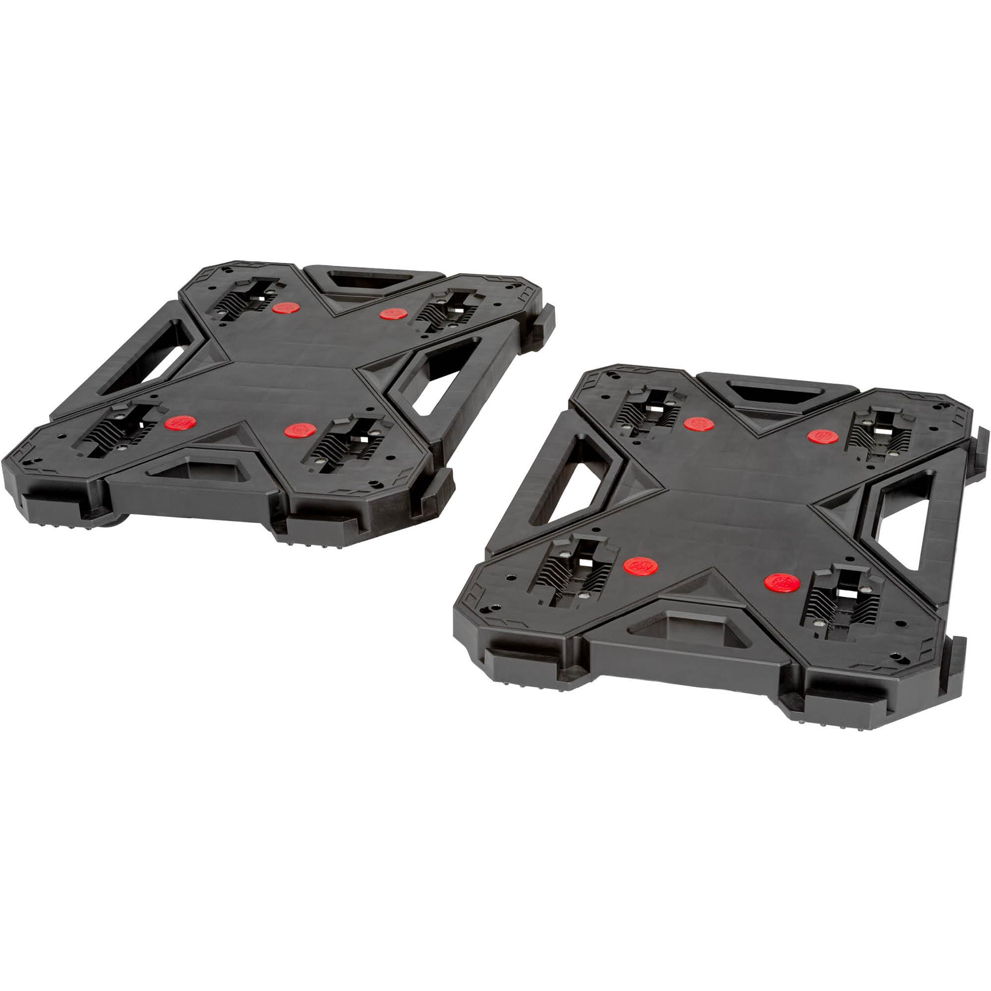 Interlocking Dolly, 550 lb. Capacity, 2 Pk. - Grizzly Industrial