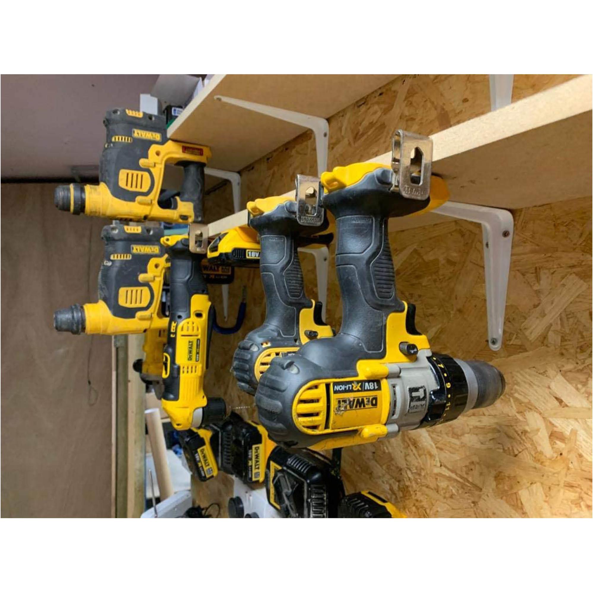 Tool Mount for DeWalt 20V XR - 4-Pk. (Yellow) at Grizzly.com