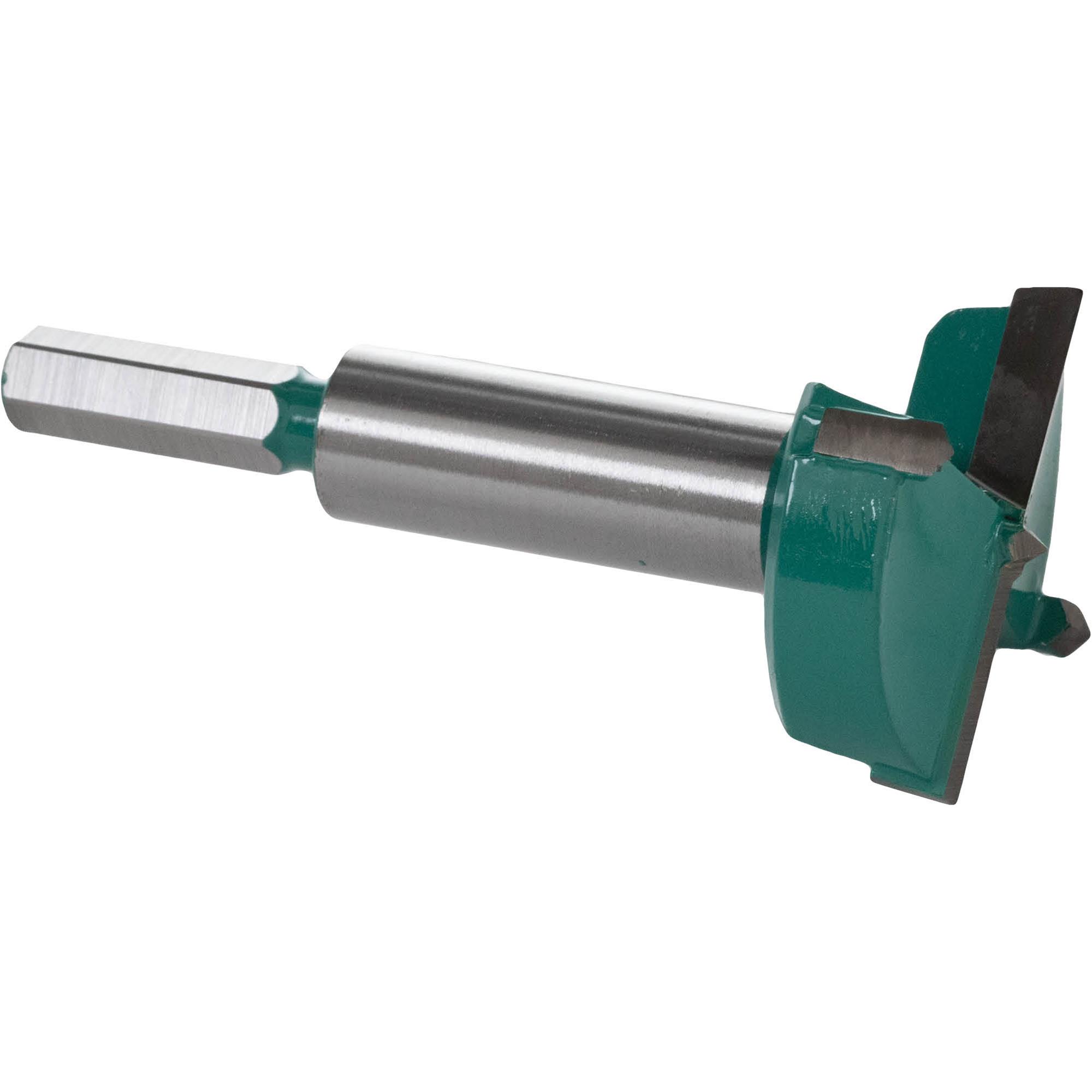 1-3/4" Tungsten Carbide Hex Shank Forstner Bit - Grizzly Industrial, Inc.