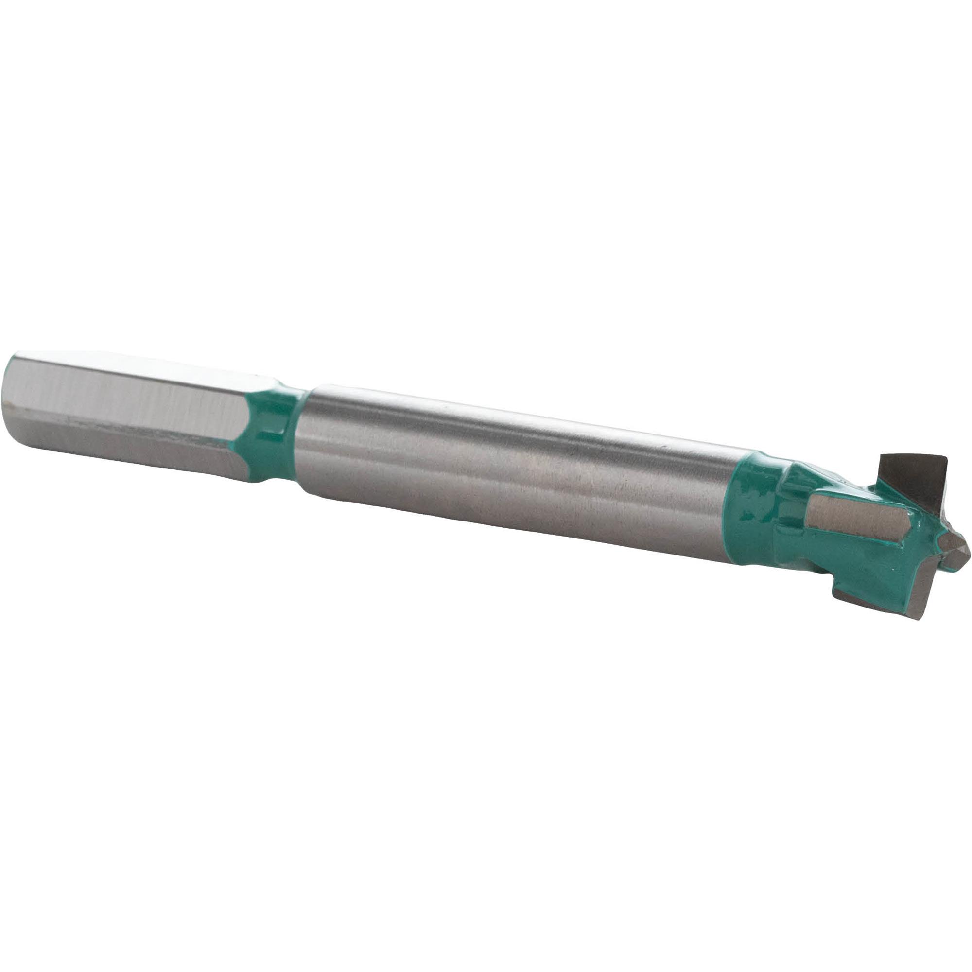 9/16" Tungsten Carbide Hex Shank Forstner Bit - Grizzly Industrial