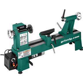 8 x 13 Variable Speed Benchtop Wood Lathe Grizzly Industrial