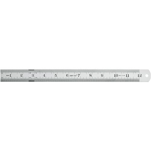12" Aluminum Ruler - Grizzly Industrial