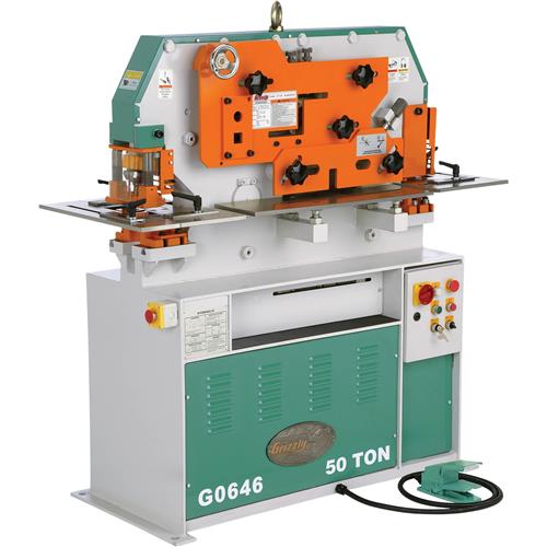 50 Ton Ironworker - Grizzly Industrial