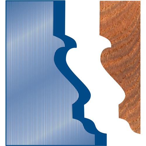 2" Panel Mould Moulding Head Knife - Grizzly Industrial