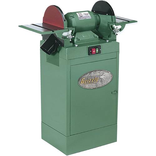 12" Double Disc Sander - Grizzly Industrial