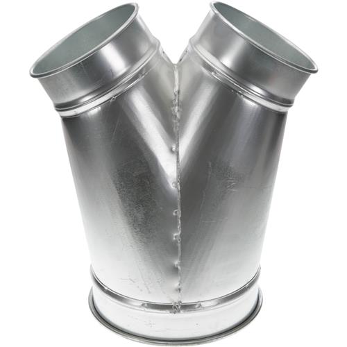 9" to 6" x 6" Industrial Dust Collection Y-Branch - Grizzly Industrial