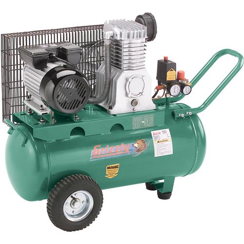 3 HP Air Compressor w/ 11 gal. Tank - Grizzly Industrial
