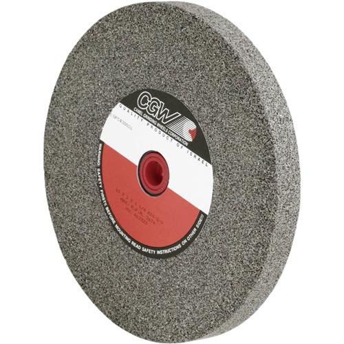 A/O 10" x 1" x 1-1/4" Grinding Wheel, Type 1, 24 Grit - Grizzly Industrial