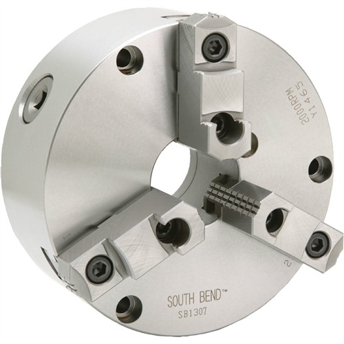 South Bend SB1307 - 6-1/2" High Precision 3 Jaw Scroll Chuck - Grizzly ...