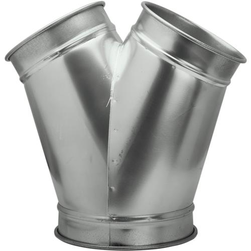 US Duct T26678 - 10" to 8" x 8" Industrial Dust Collection Y Branch ...