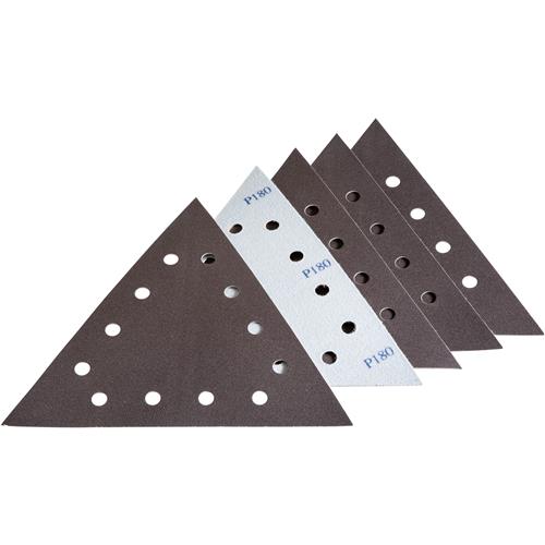 11-1/4" A/O Drywall Sanding Triangle, 180 Grit H&L 12 Hole, 5 pk. at ...