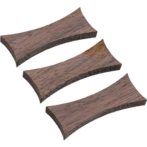 Walnut Inlay Refill, Small Concave Bow Tie - 3 pk. - Grizzly Industrial ...