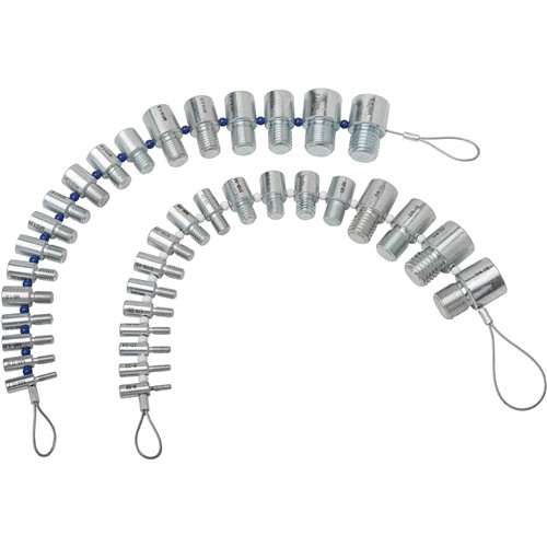 36 Pc. Inch & Metric Nut and Bolt Thread Gauges - Grizzly Industrial, Inc.