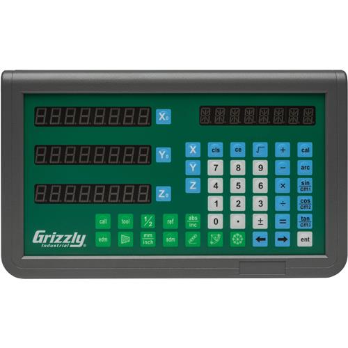 2/3 Axis Mill DRO - Grizzly Industrial, Inc.