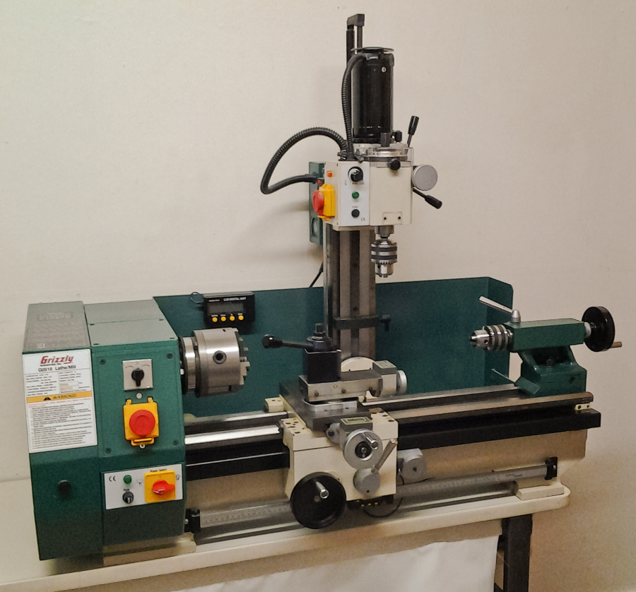 Combo Lathe w/ Milling Attachment | Grizzly Industrial